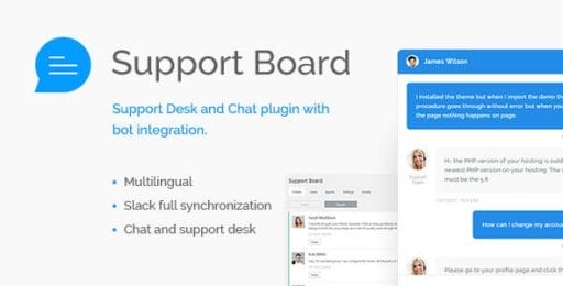 Support Board – Chat And Help Desk | GNU Elements